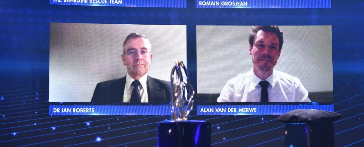 Dr Ian Roberts receives FIA President Award - Motorsport UK