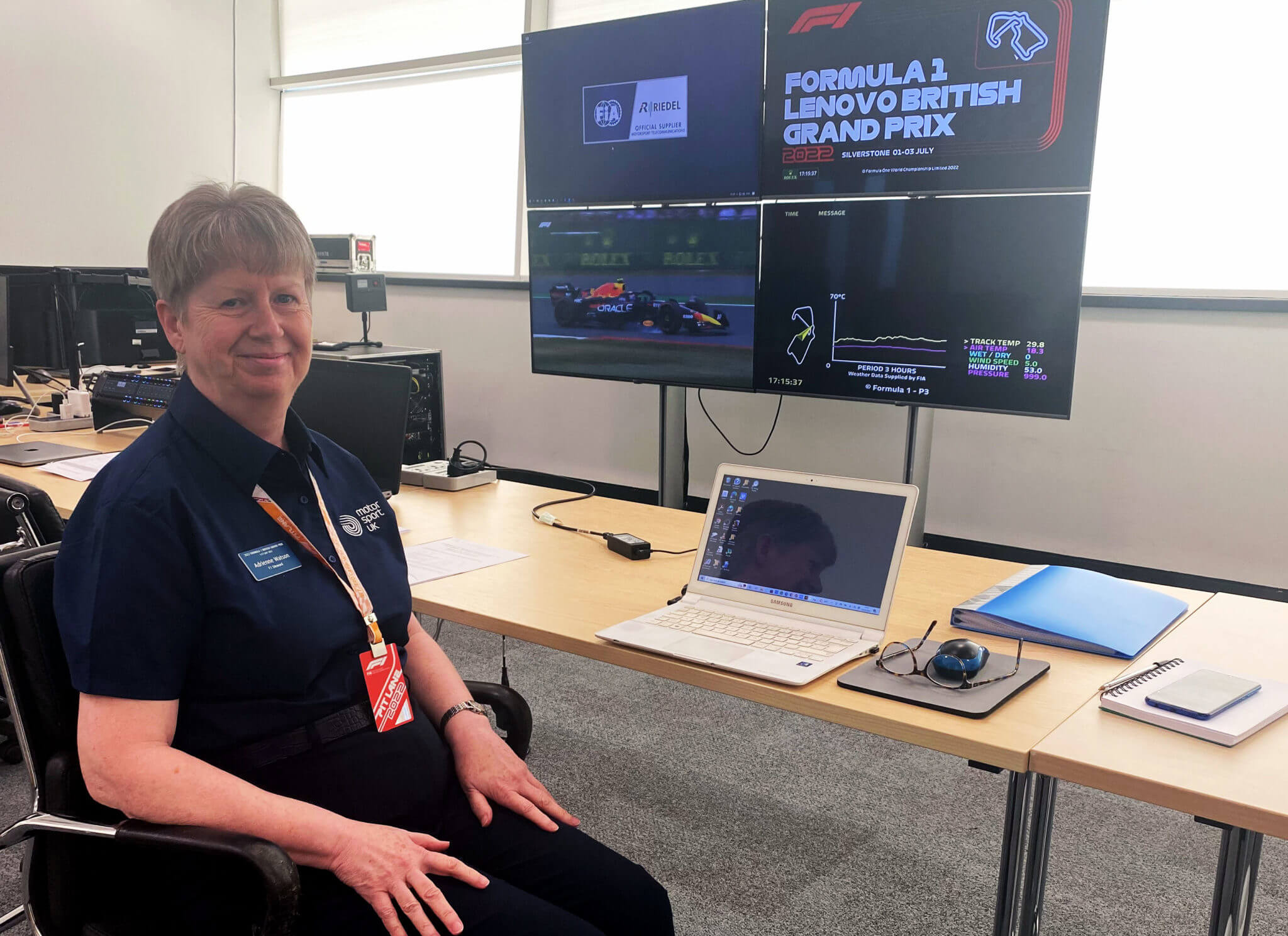 In profile: Adrienne Watson, Motorsport UK Steward at the British Grand ...