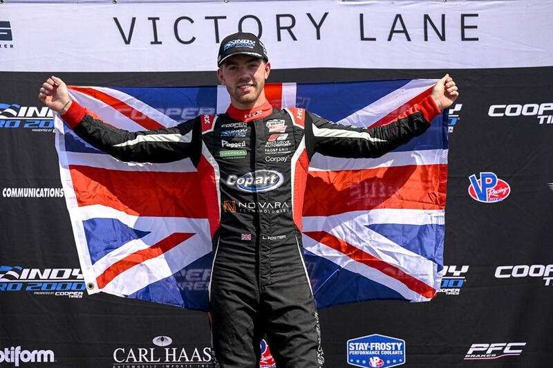 Team UK member Louis Foster claims Indy Pro 2000 Championship title ...
